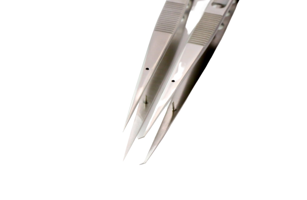 Microsurgery forceps Straight and 45 degree. - Kiyan Care